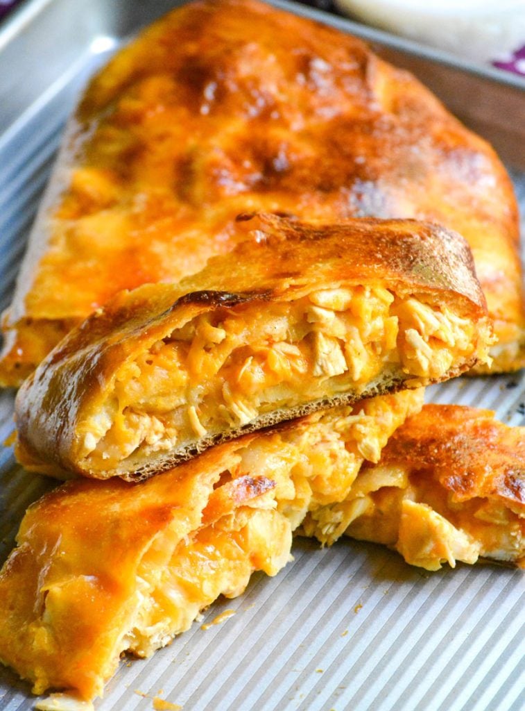 Buffalo Chicken Garbage Bread - 4 Sons 'R' Us