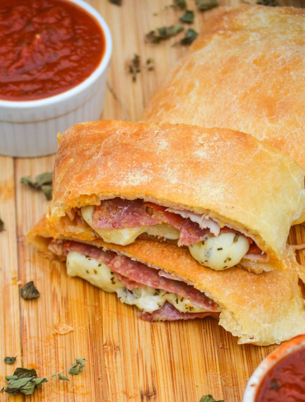 Easy Meat & Cheese Stromboli Recipe - 4 Sons 'R' Us