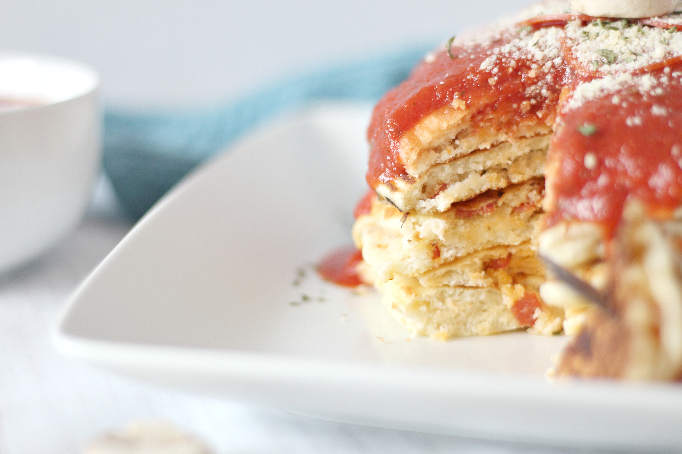 Pizza Pancakes - 4 Sons 'R' Us