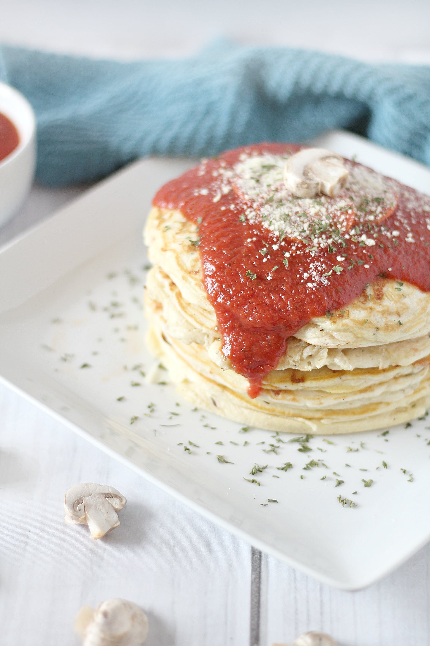 Pizza Pancakes - 4 Sons 'R' Us