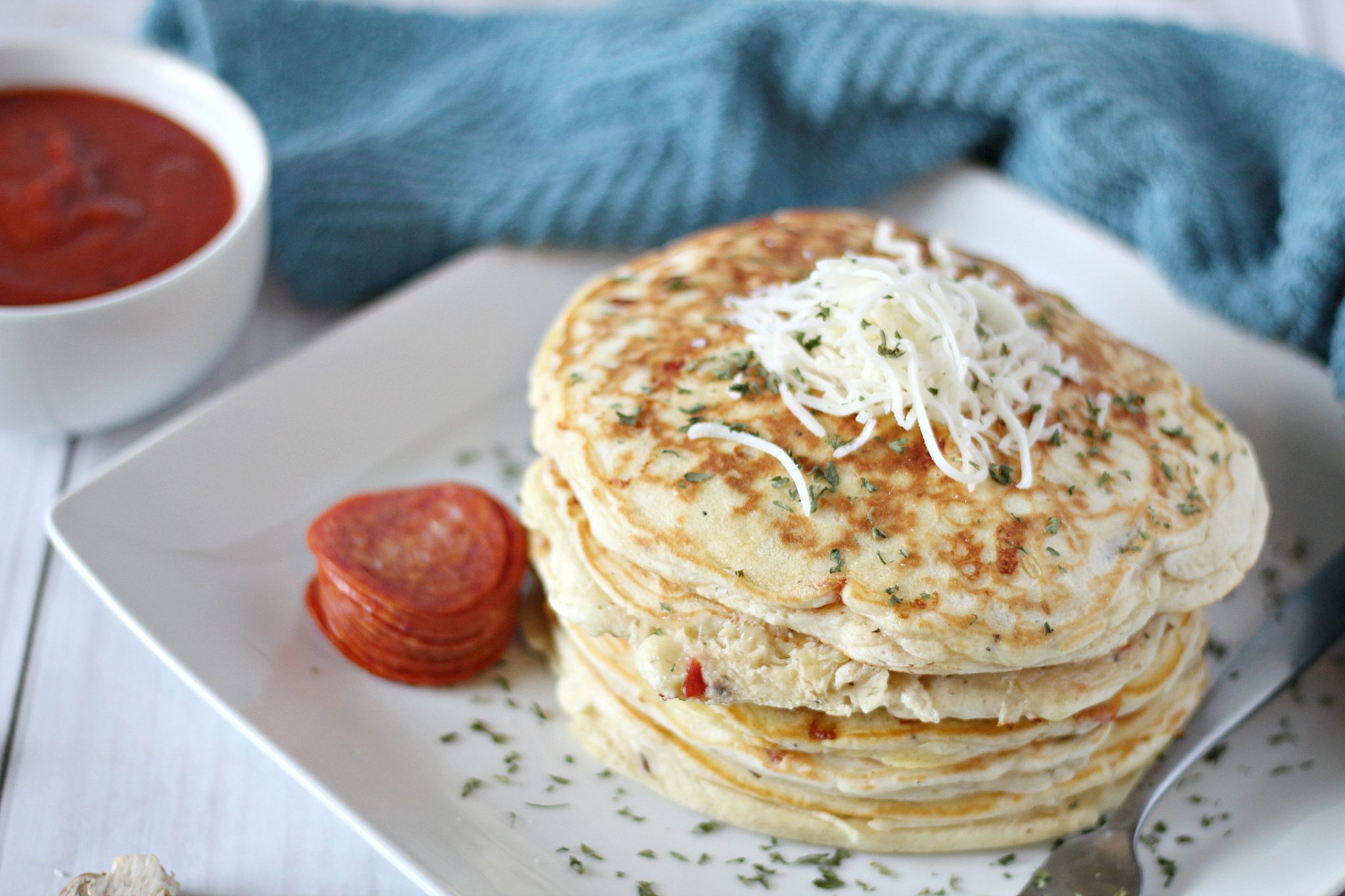 Pizza Pancakes - 4 Sons 'R' Us