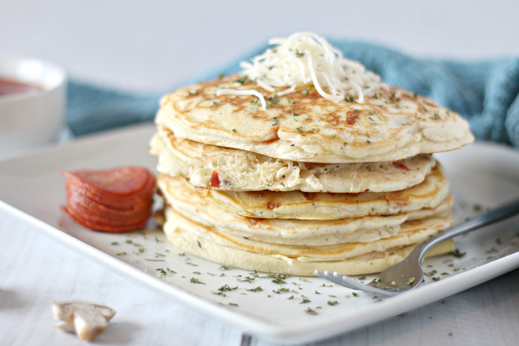Pizza Pancakes - 4 Sons 'R' Us