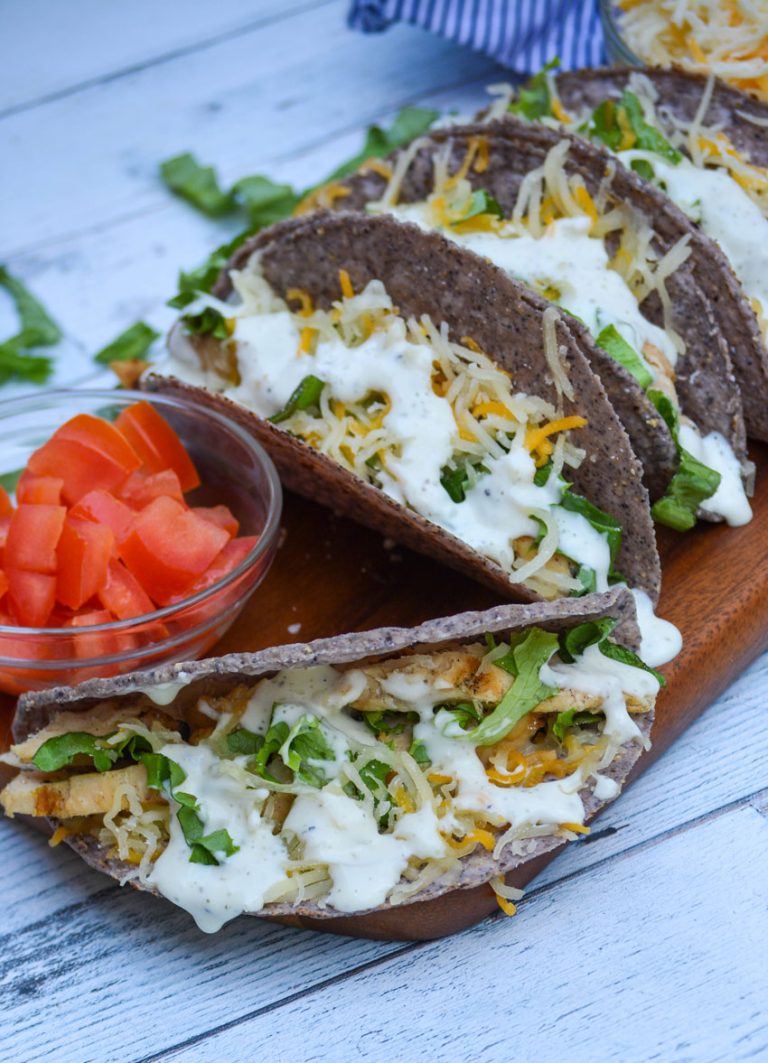 Ranch Chicken Tacos - 4 Sons 'R' Us