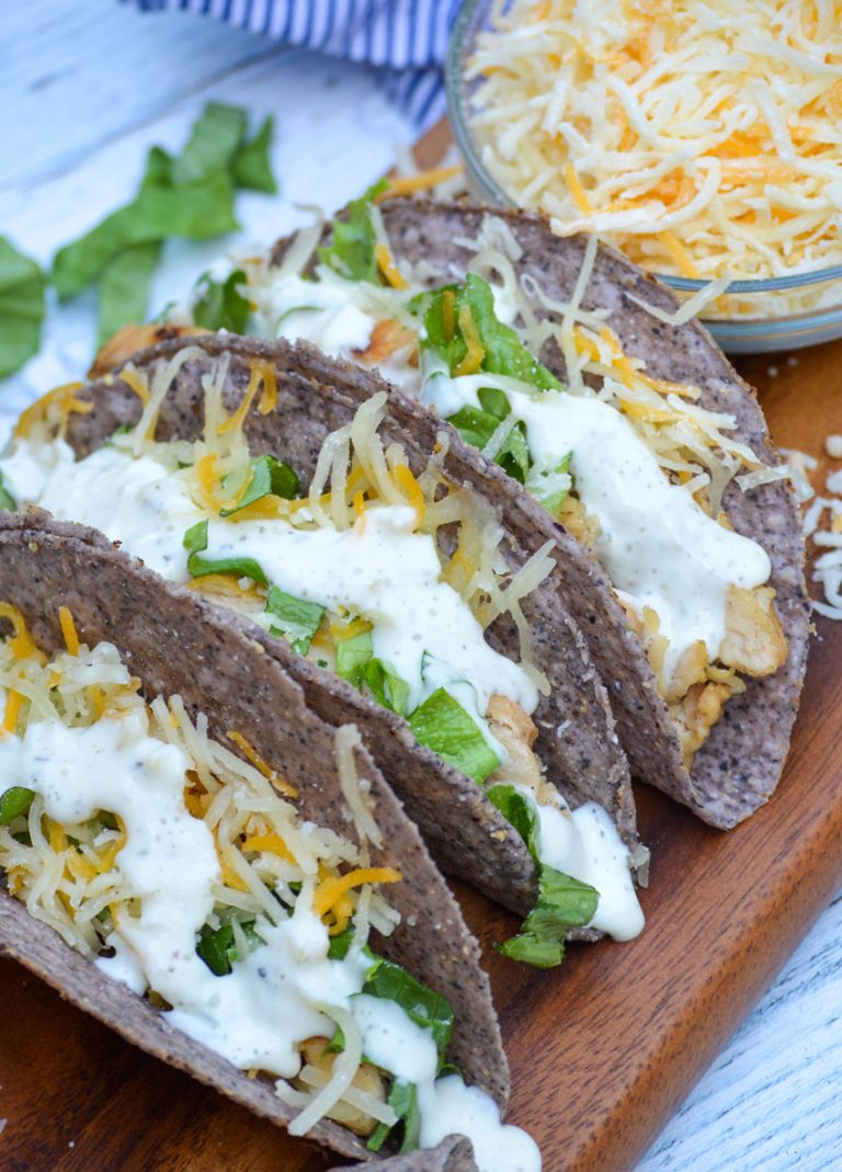 Ranch Chicken Tacos - 4 Sons 'R' Us