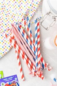 DIY Pixie Sticks - 4 Sons 'R' Us