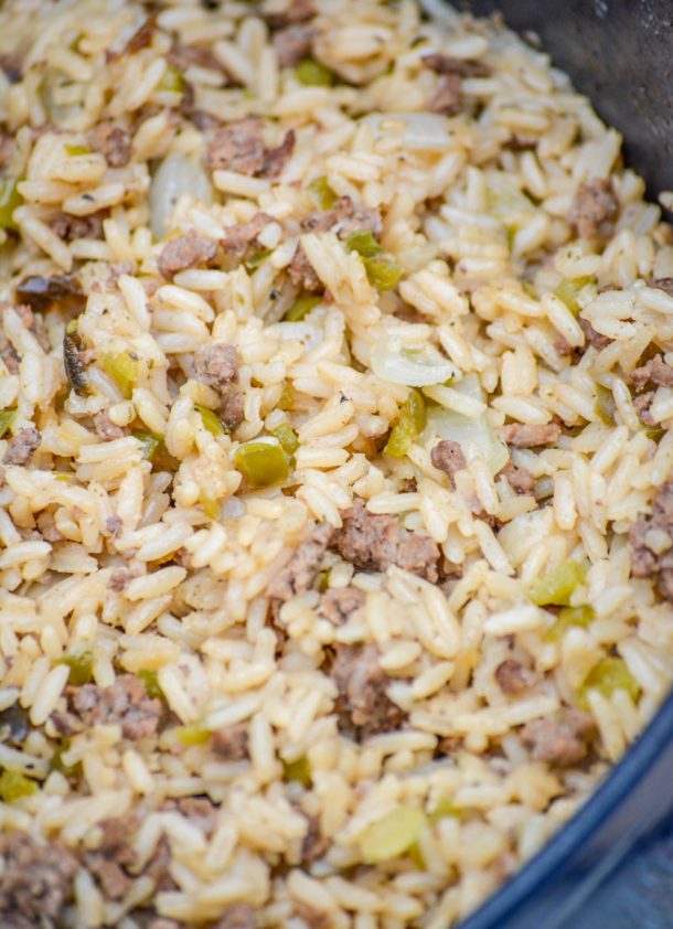 {One Pot Wonder} Dirty Rice - 4 Sons 'R' Us