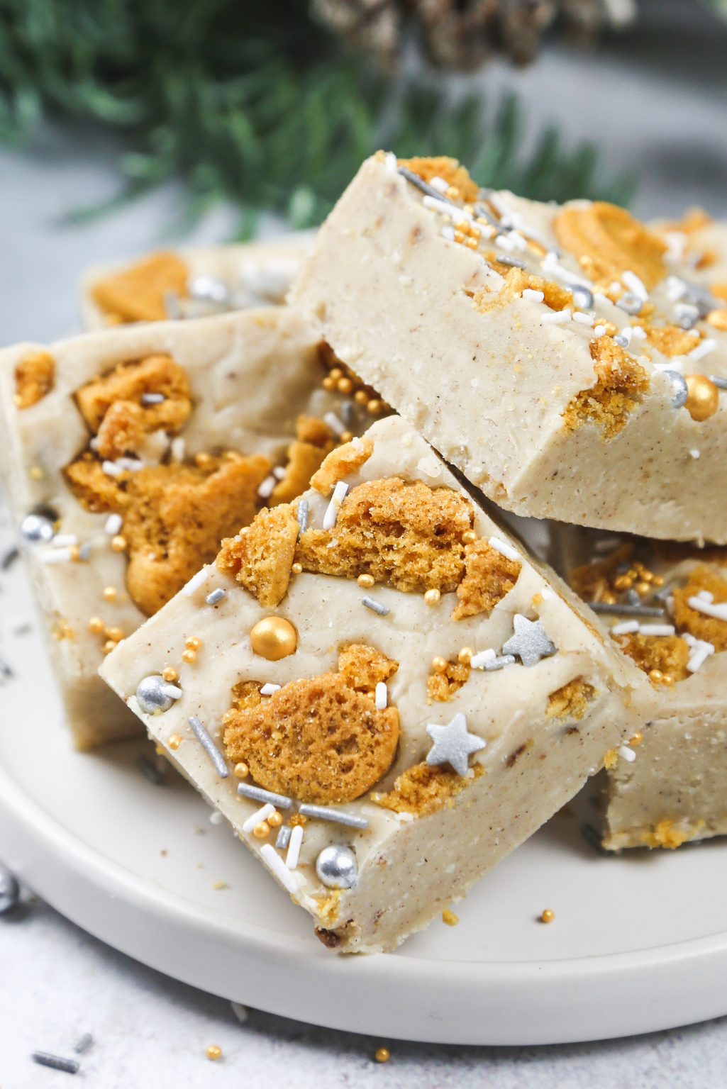 Gingerbread Cookie Dough Fudge - 4 Sons 'R' Us