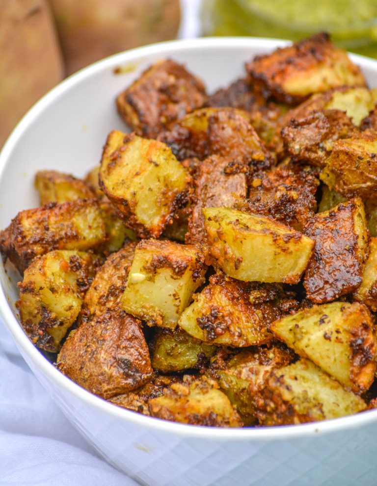 Oven Roasted Pesto Potatoes - 4 Sons 'R' Us
