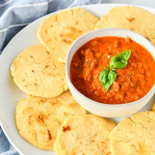 Pupusas with Salsa Roja - 4 Sons 'R' Us