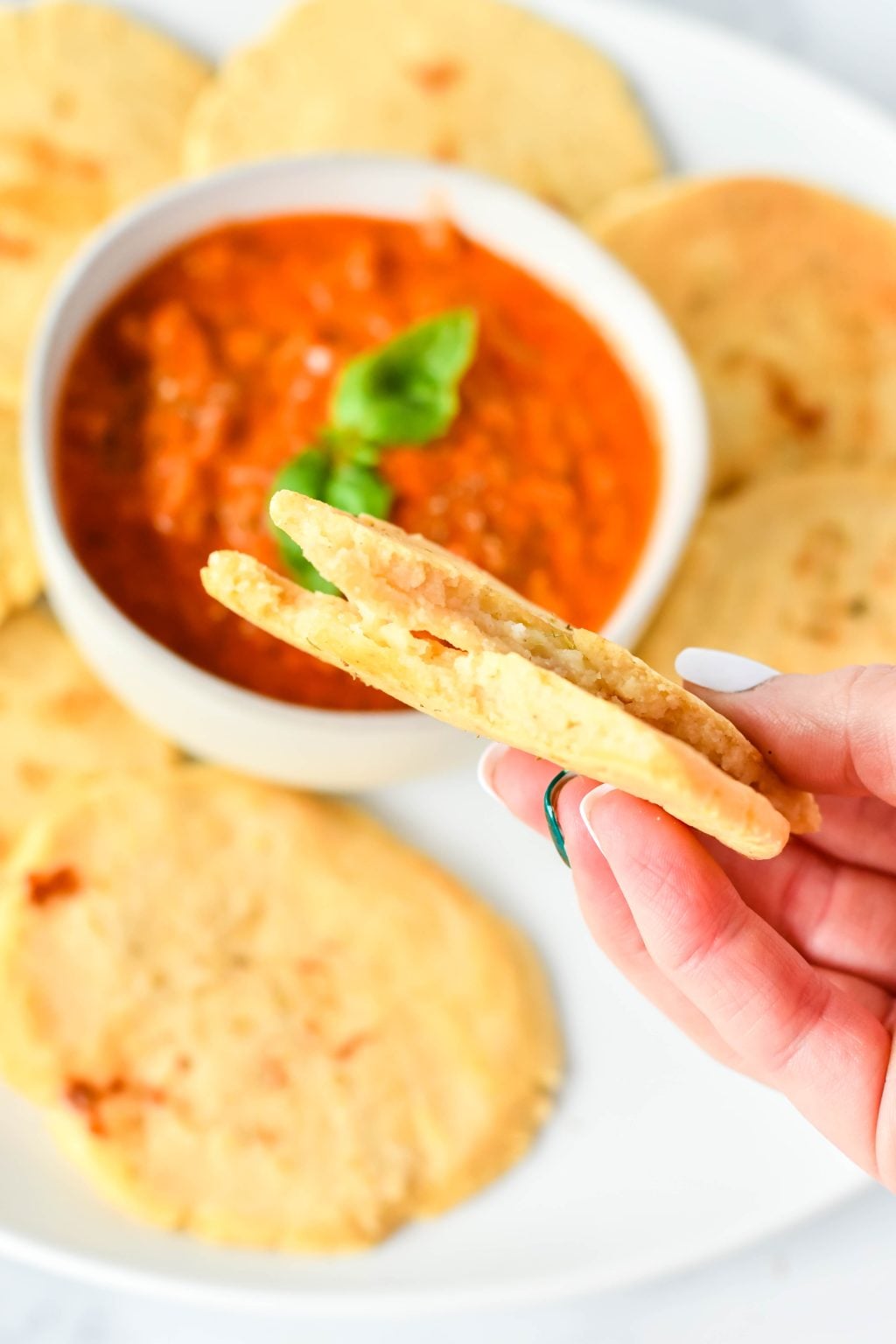 Pupusas with Salsa Roja - 4 Sons 'R' Us