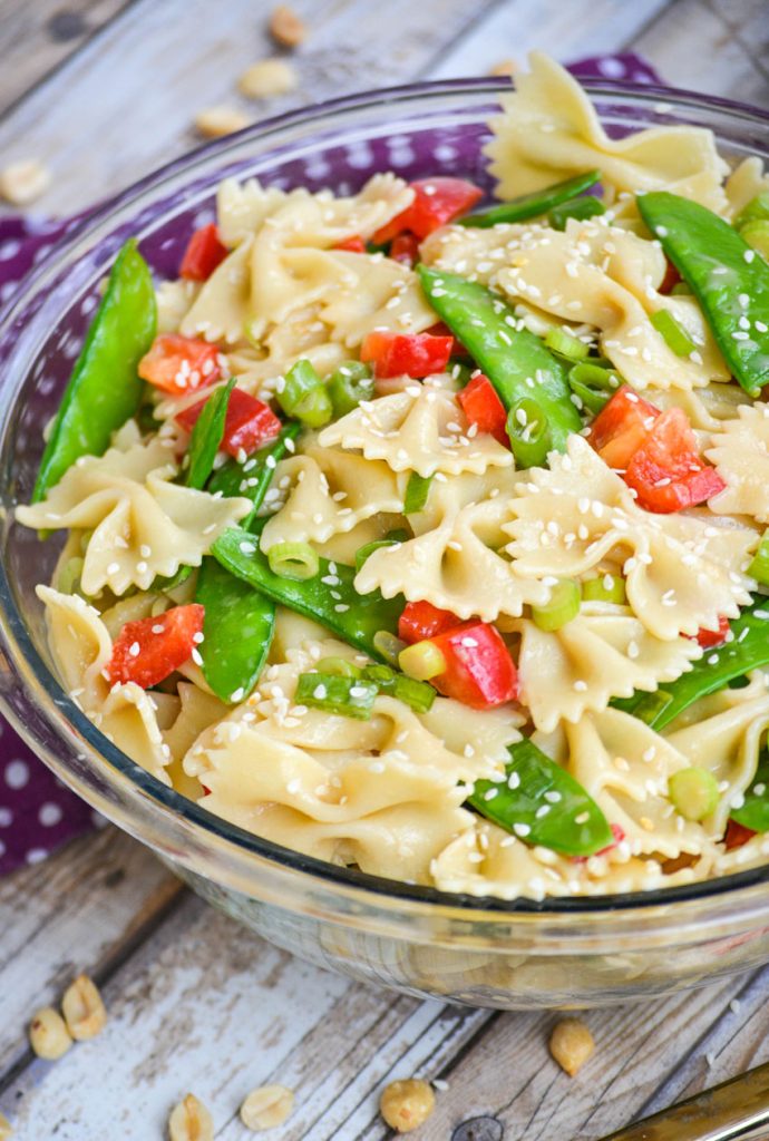 Sesame Ginger Pasta Salad - 4 Sons 'R' Us