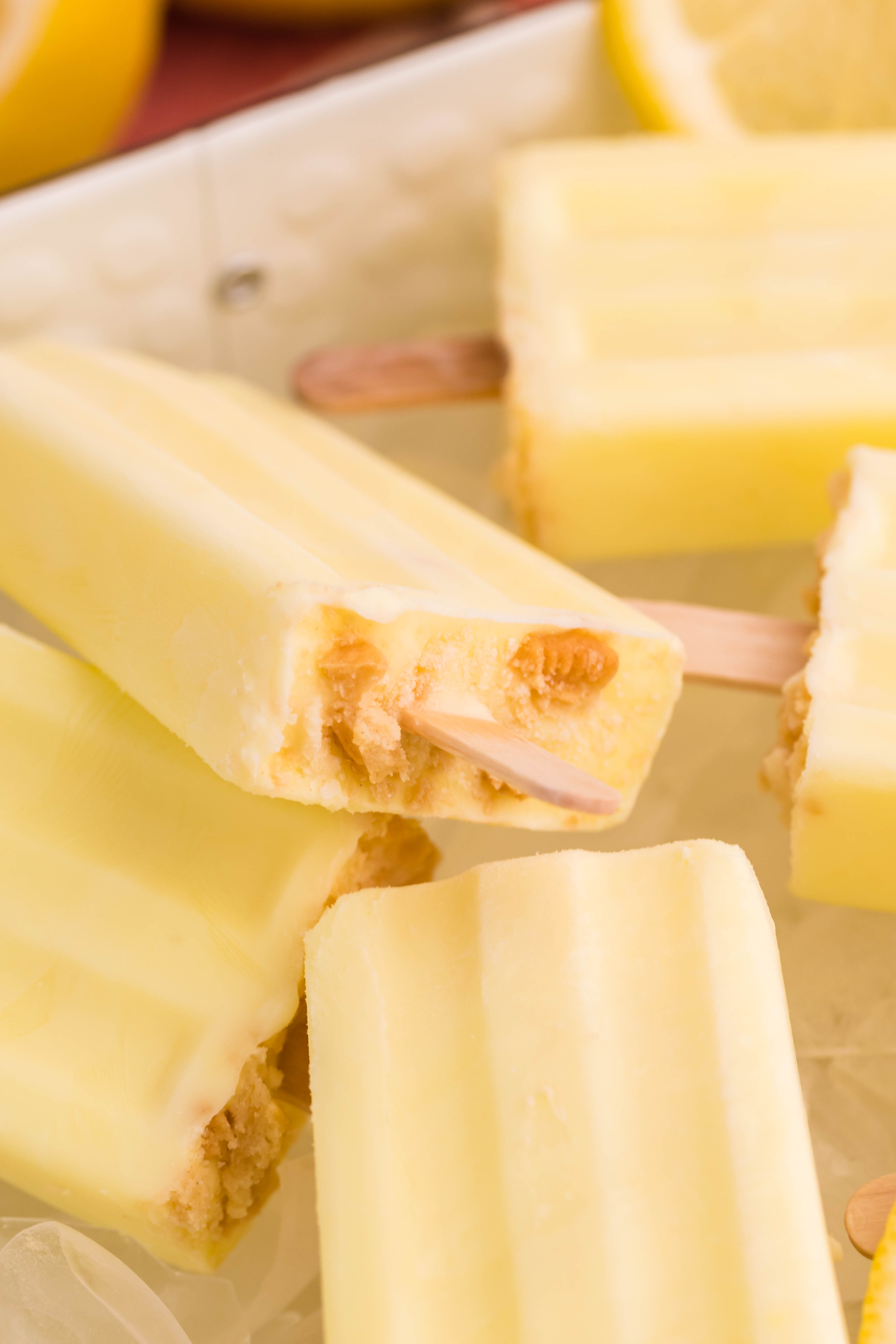 Lemon Pie Pops - 4 Sons 'R' Us