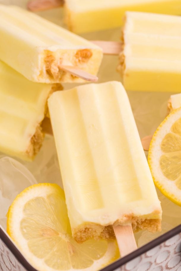 Lemon Pie Pops - 4 Sons 'R' Us