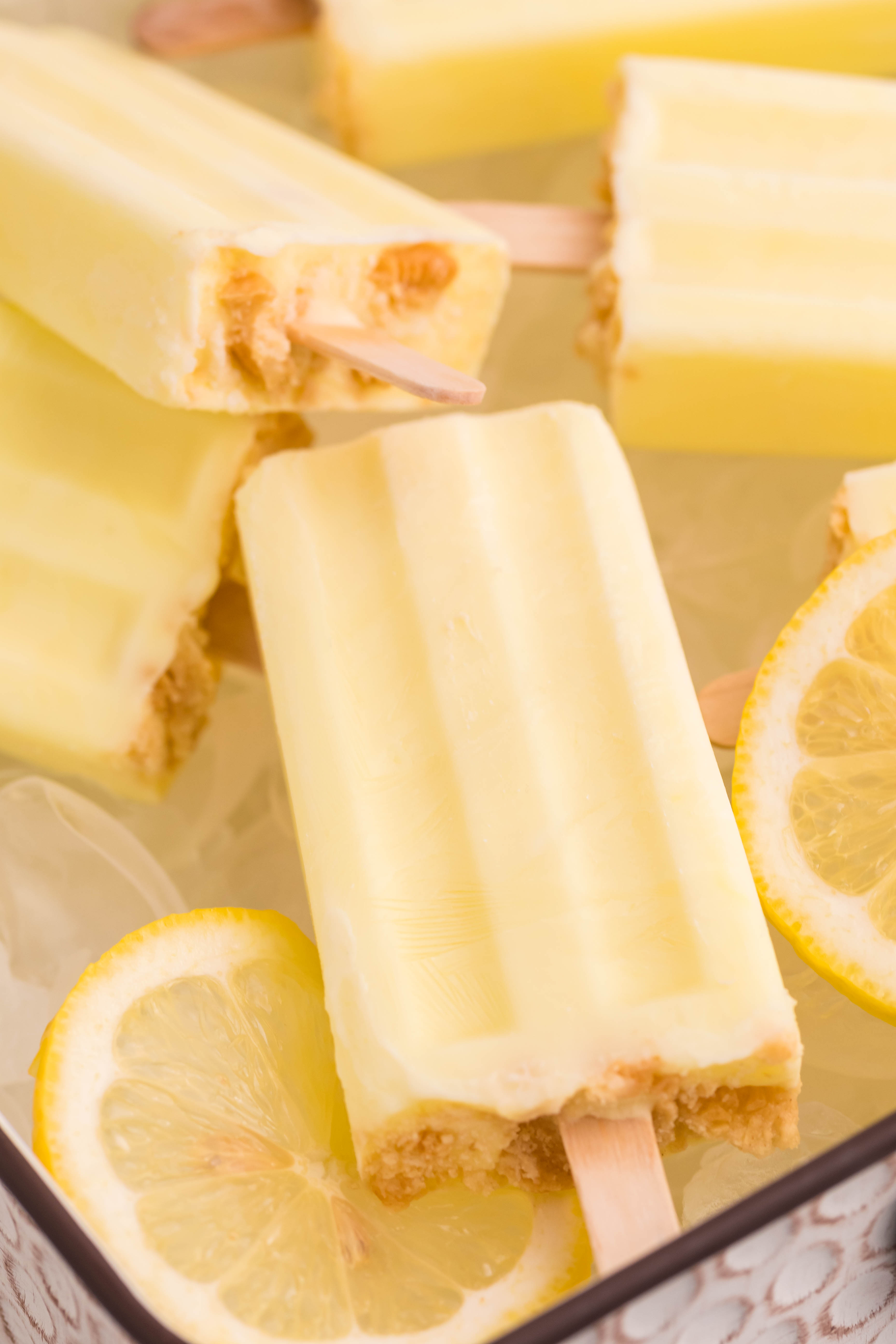 Lemon Pie Pops - 4 Sons 'R' Us