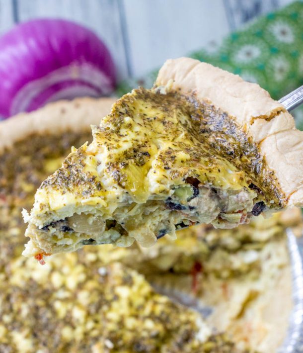 Greek Quiche - 4 Sons 'R' Us