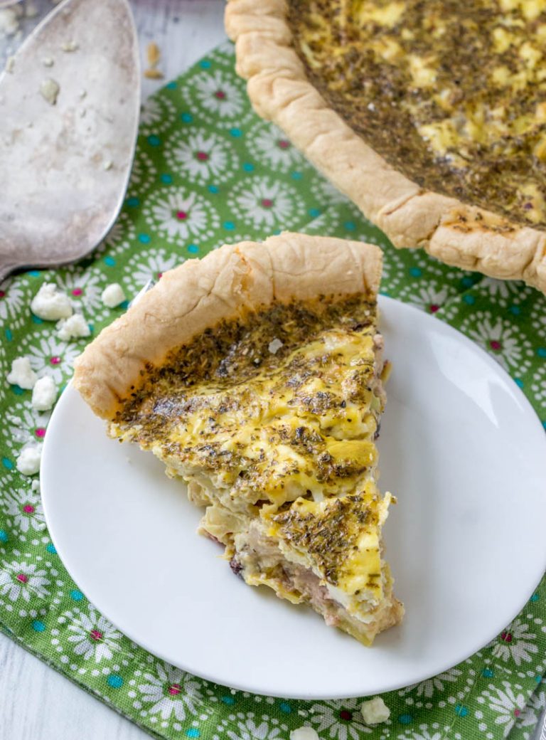 Greek Quiche - 4 Sons 'R' Us