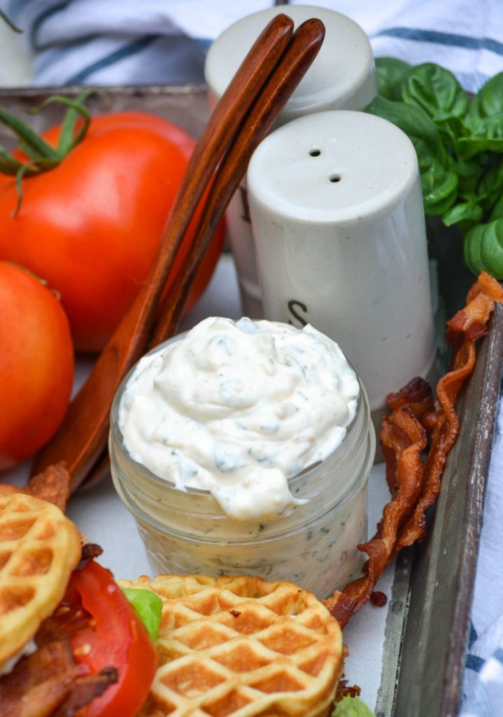 Bacon Lettuce Tomato Waffle-Wiches - 4 Sons 'R' Us