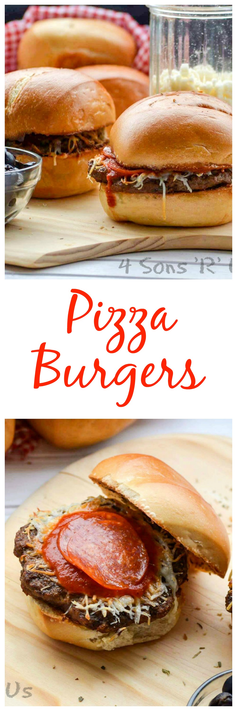 Pizza Burgers - 4 Sons 'R' Us
