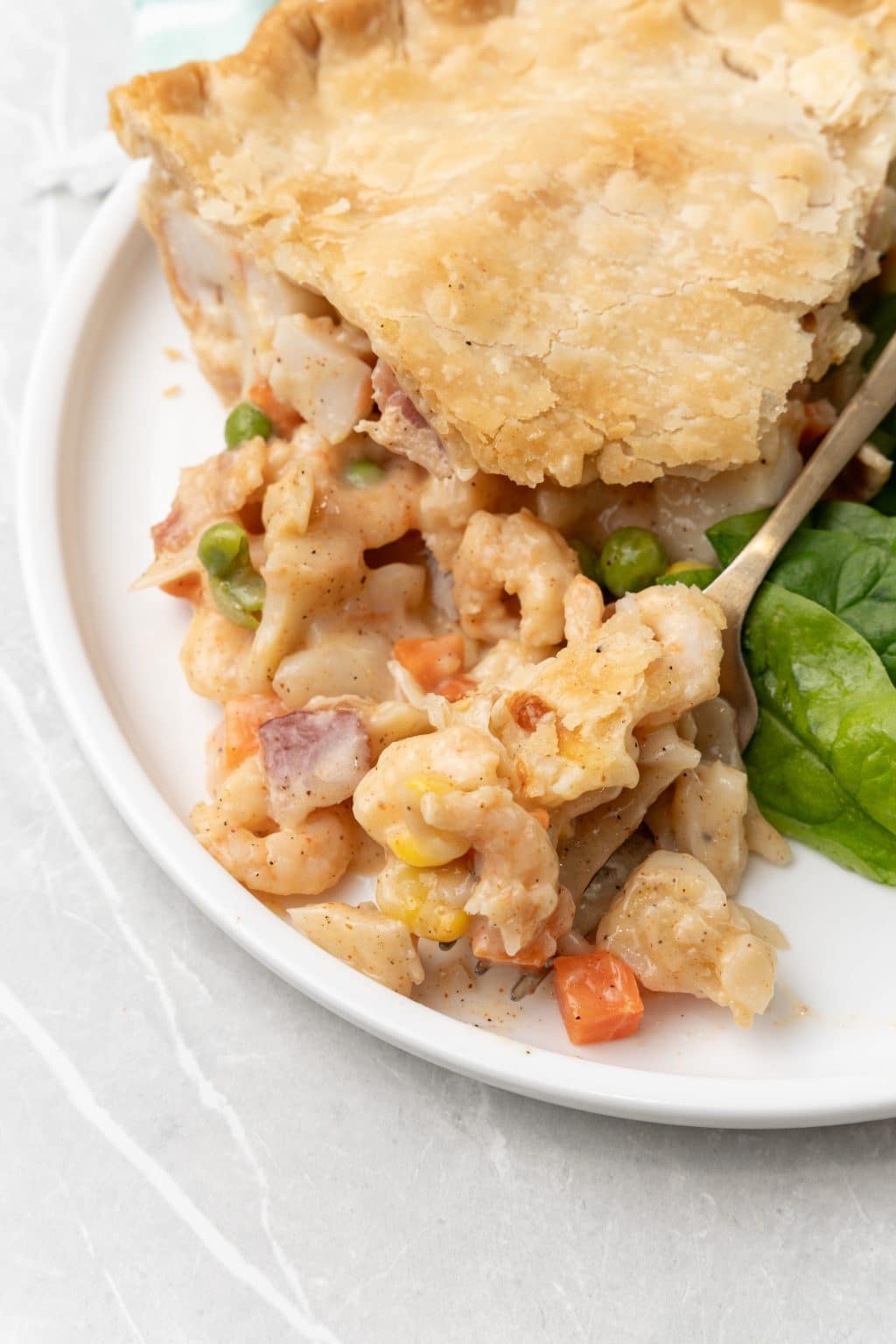 Seafood Pot Pie - 4 Sons 'R' Us