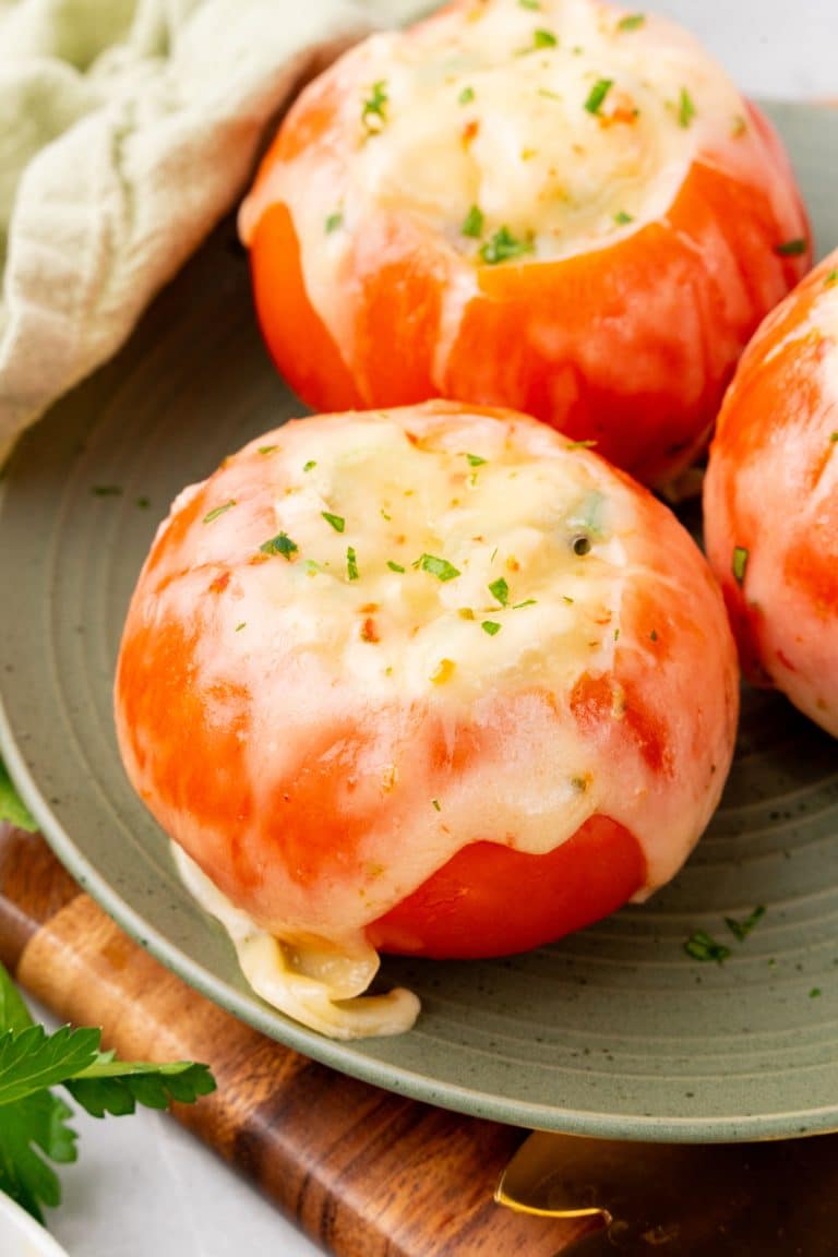Tuna Melt Stuffed Tomatoes - 4 Sons 'R' Us