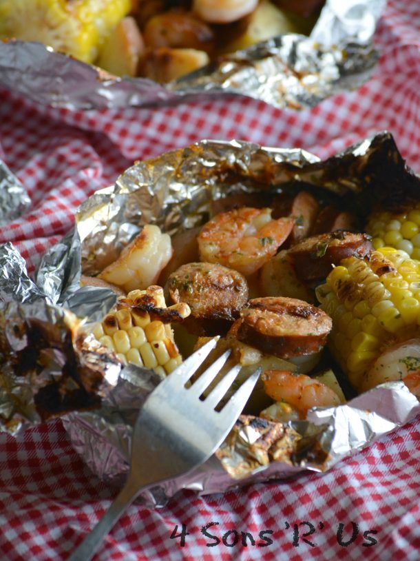 Low Country Boil Foil Packets - 4 Sons 'R' Us