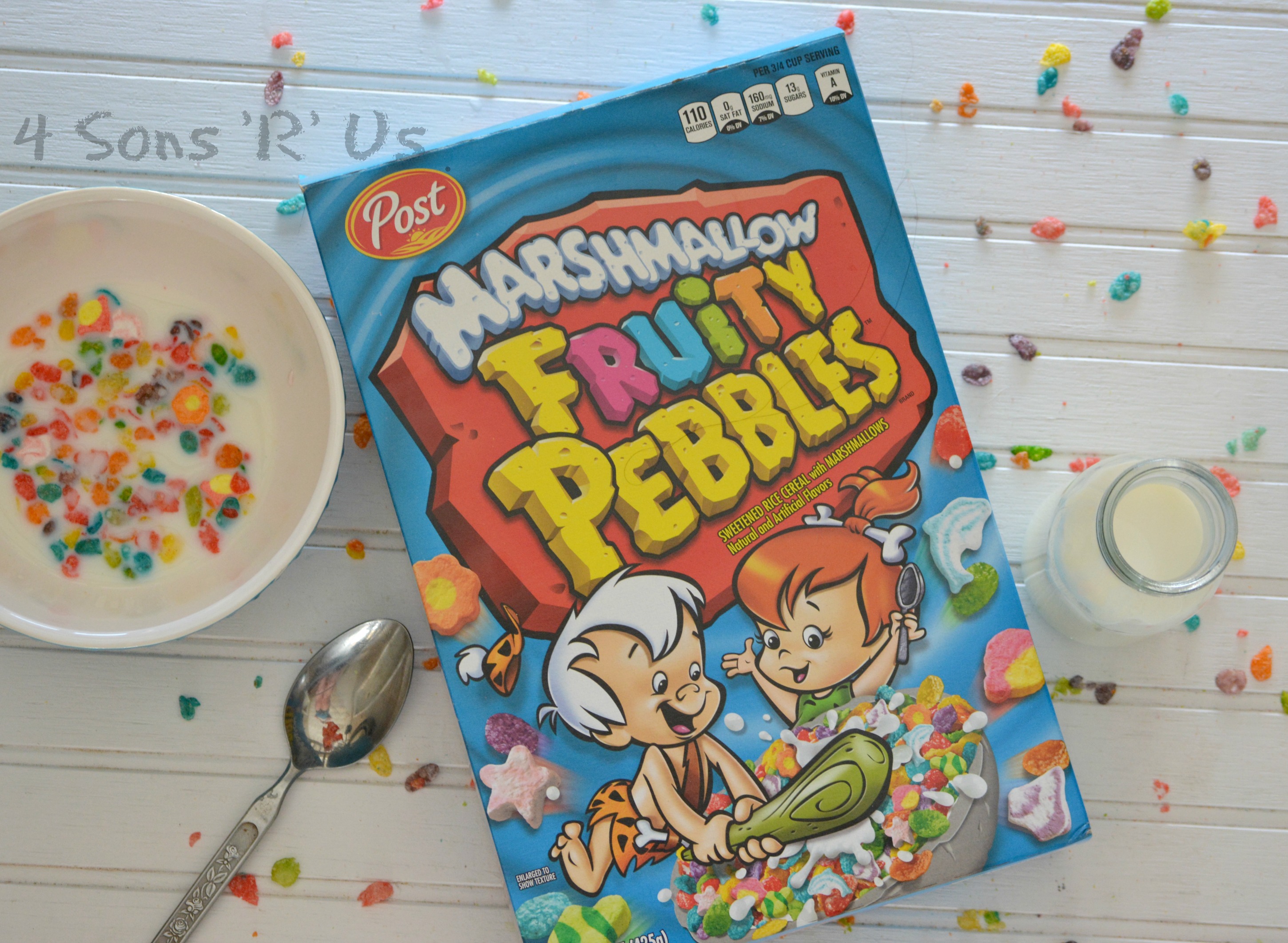 Marshmallow Fruity Pebble Crunch Brown Butter Cookies - 4 Sons 'R' Us