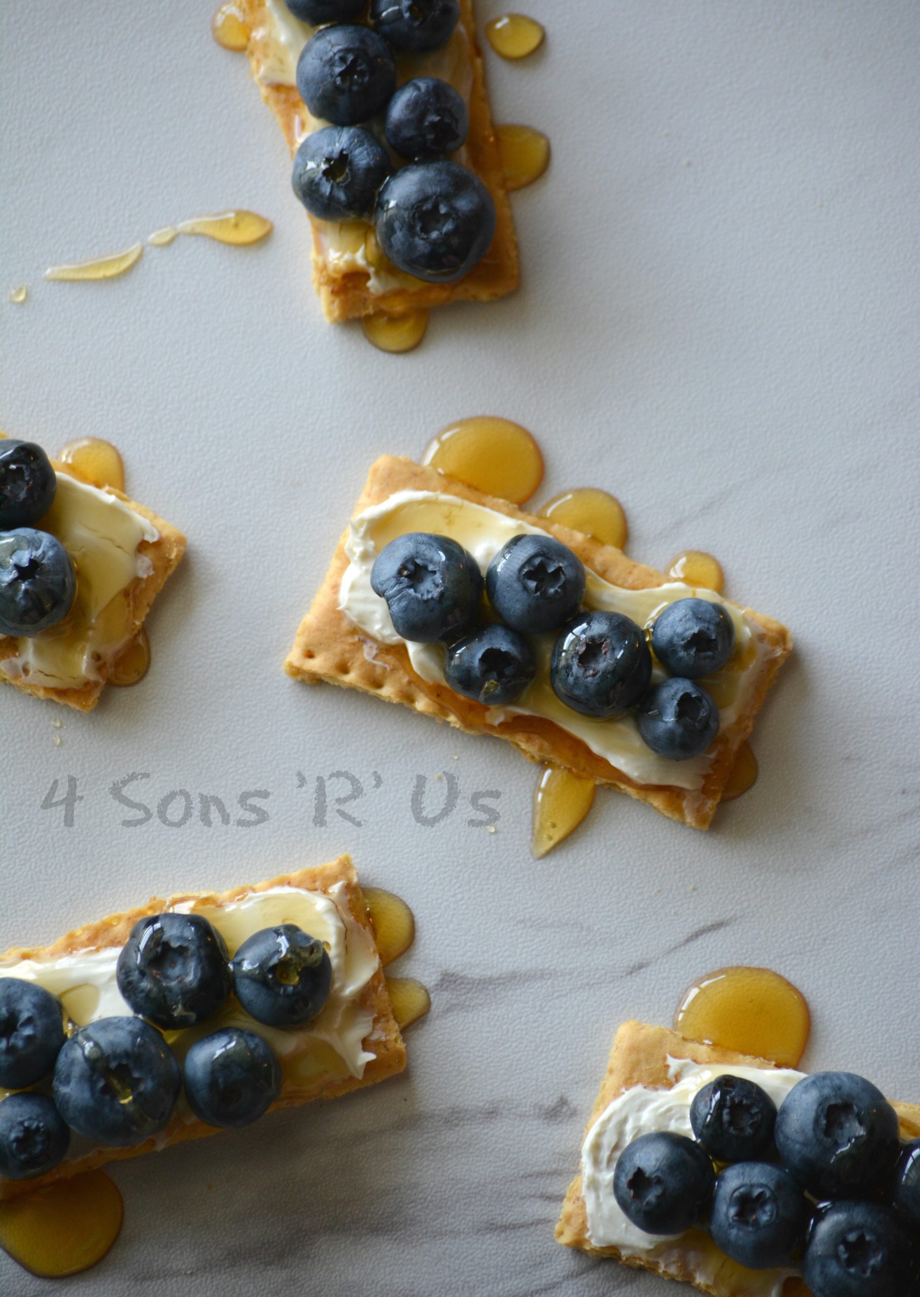 Blueberry Cheesecake Snack Bites - 4 Sons 'R' Us