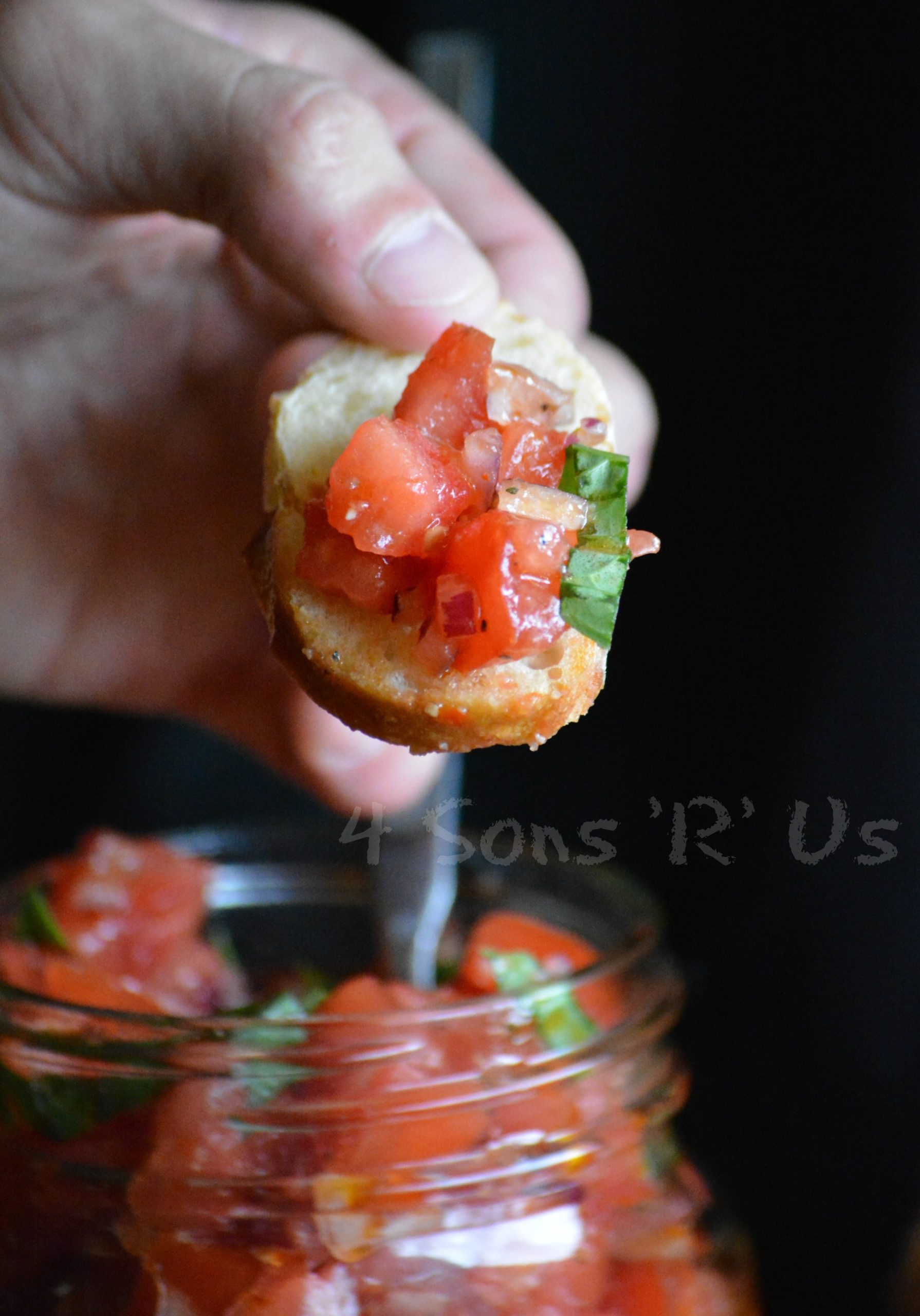 Italian Bruschetta Style Salsa - 4 Sons 'R' Us