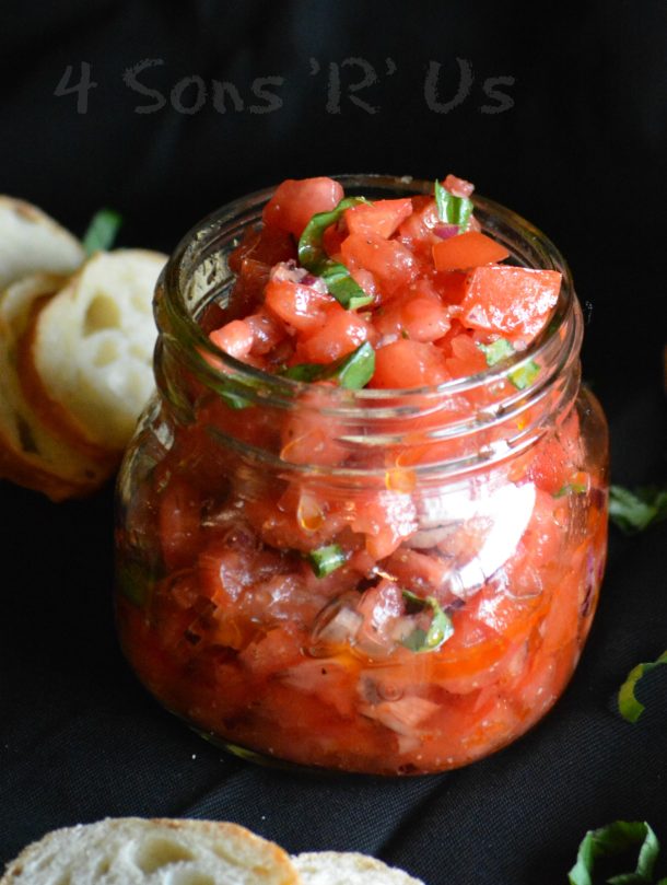 Italian Bruschetta Style Salsa - 4 Sons 'R' Us
