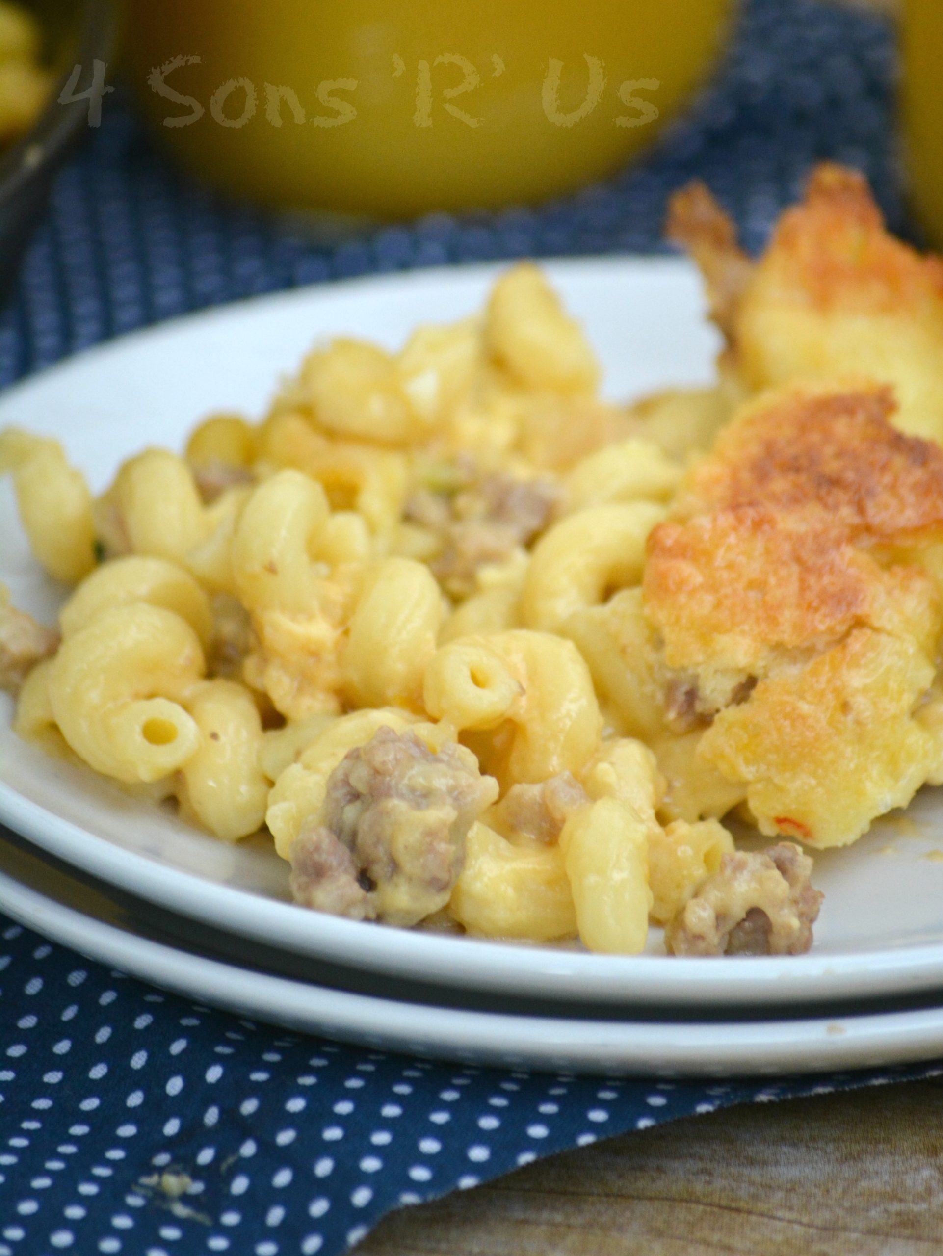 Breakfast Mac And Cheese - 4 Sons 'R' Us