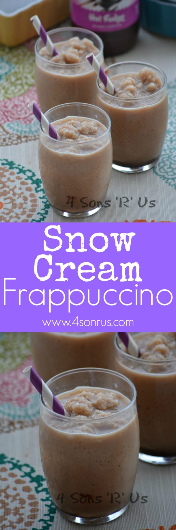 Snow Cream Frappuccino - 4 Sons 'R' Us