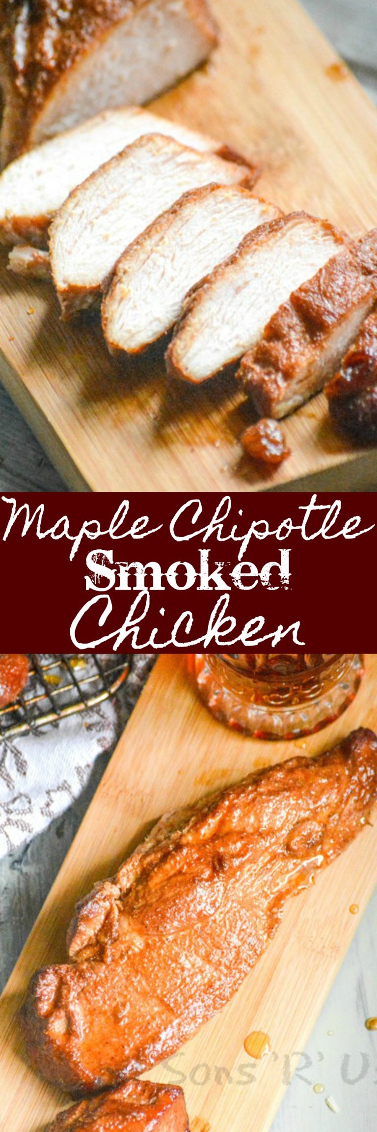 Maple Chipotle Smoked Chicken Breast - 4 Sons 'R' Us