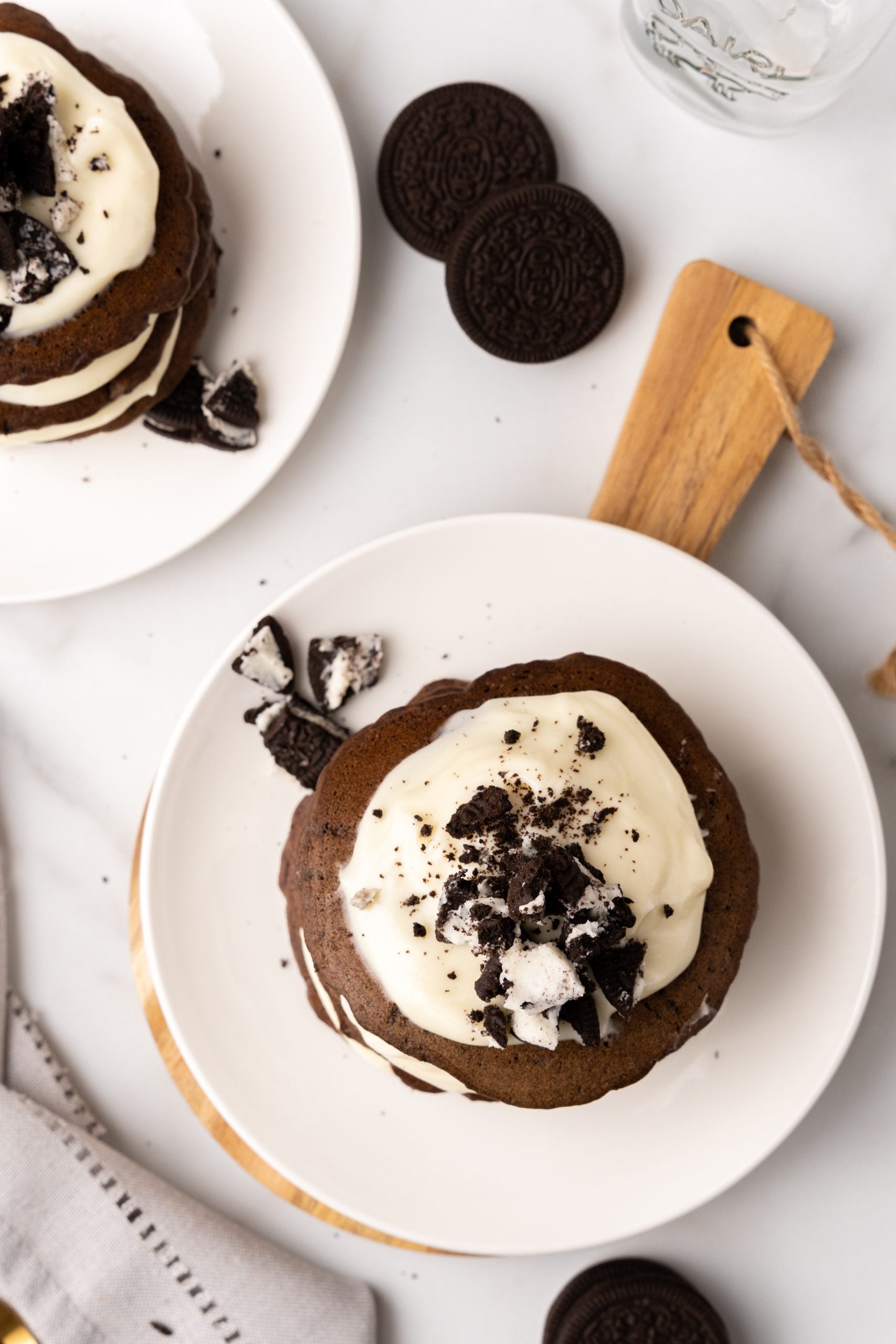 Double Stuffed Oreo Pancakes - 4 Sons 'R' Us