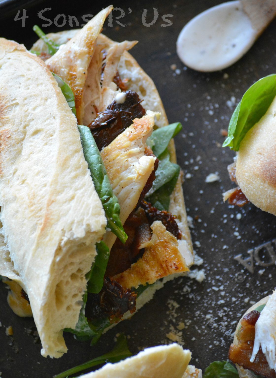 Chicken Caesar Club Style Sub Sandwich - 4 Sons 'R' Us