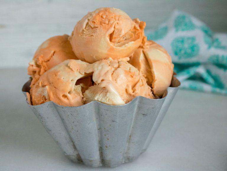 No Churn Orange Dreamsicle Ice Cream - 4 Sons 'R' Us