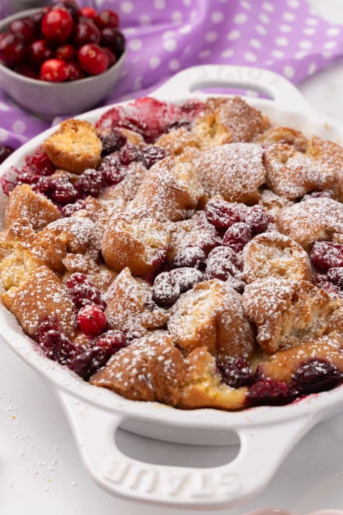 Cranberry Bread Pudding - 4 Sons 'R' Us