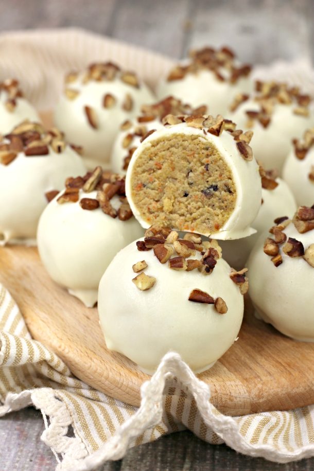 Carrot Cake Ball Truffles - 4 Sons 'R' Us