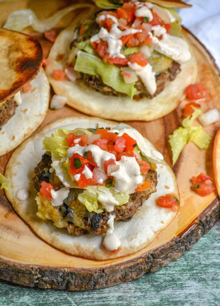 Quesadilla Burgers - 4 Sons 'R' Us