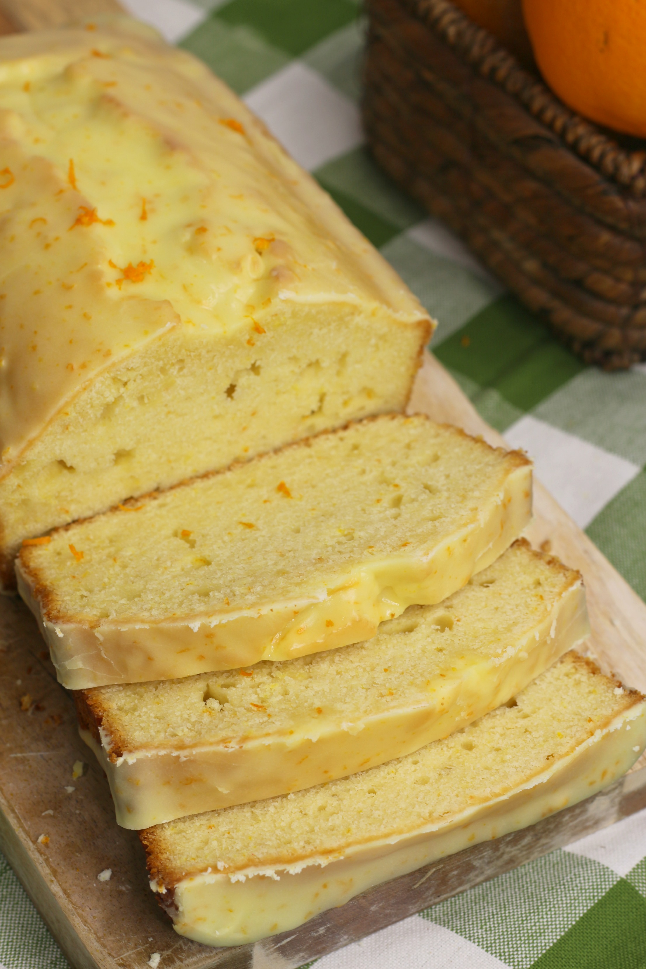 Orange Glazed Mimosa Bread - 4 Sons 'R' Us