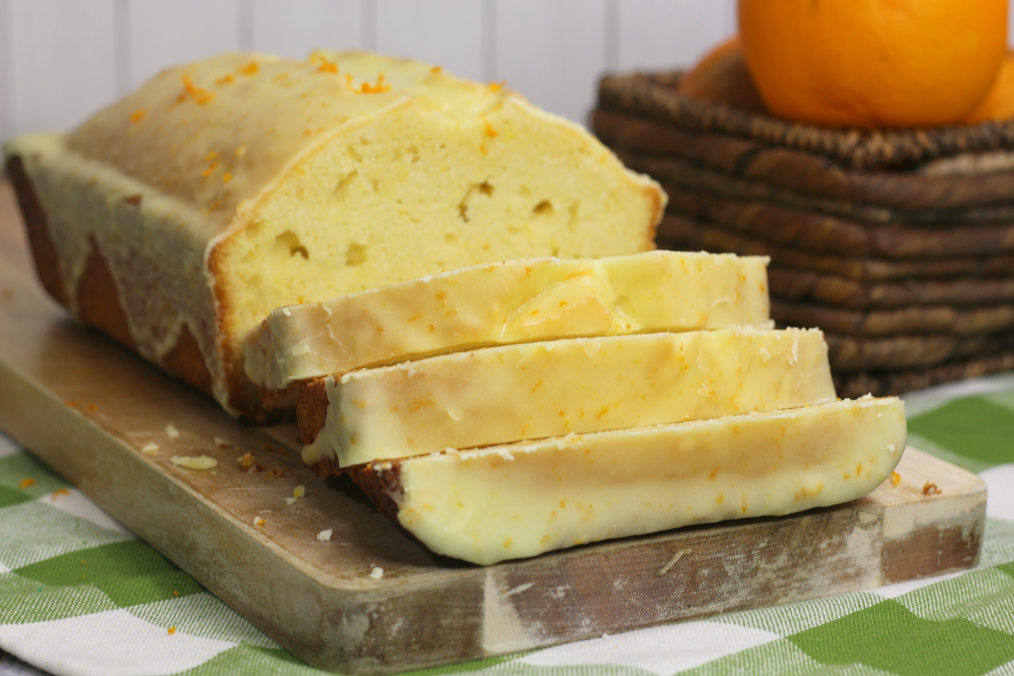 Orange Glazed Mimosa Bread - 4 Sons 'R' Us