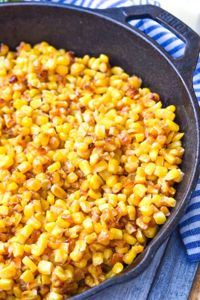 Southern Fried Skillet Corn - 4 Sons 'R' Us