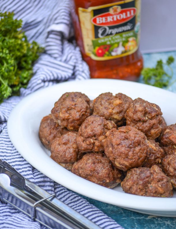 Baked Stuffing Meatballs - 4 Sons 'R' Us