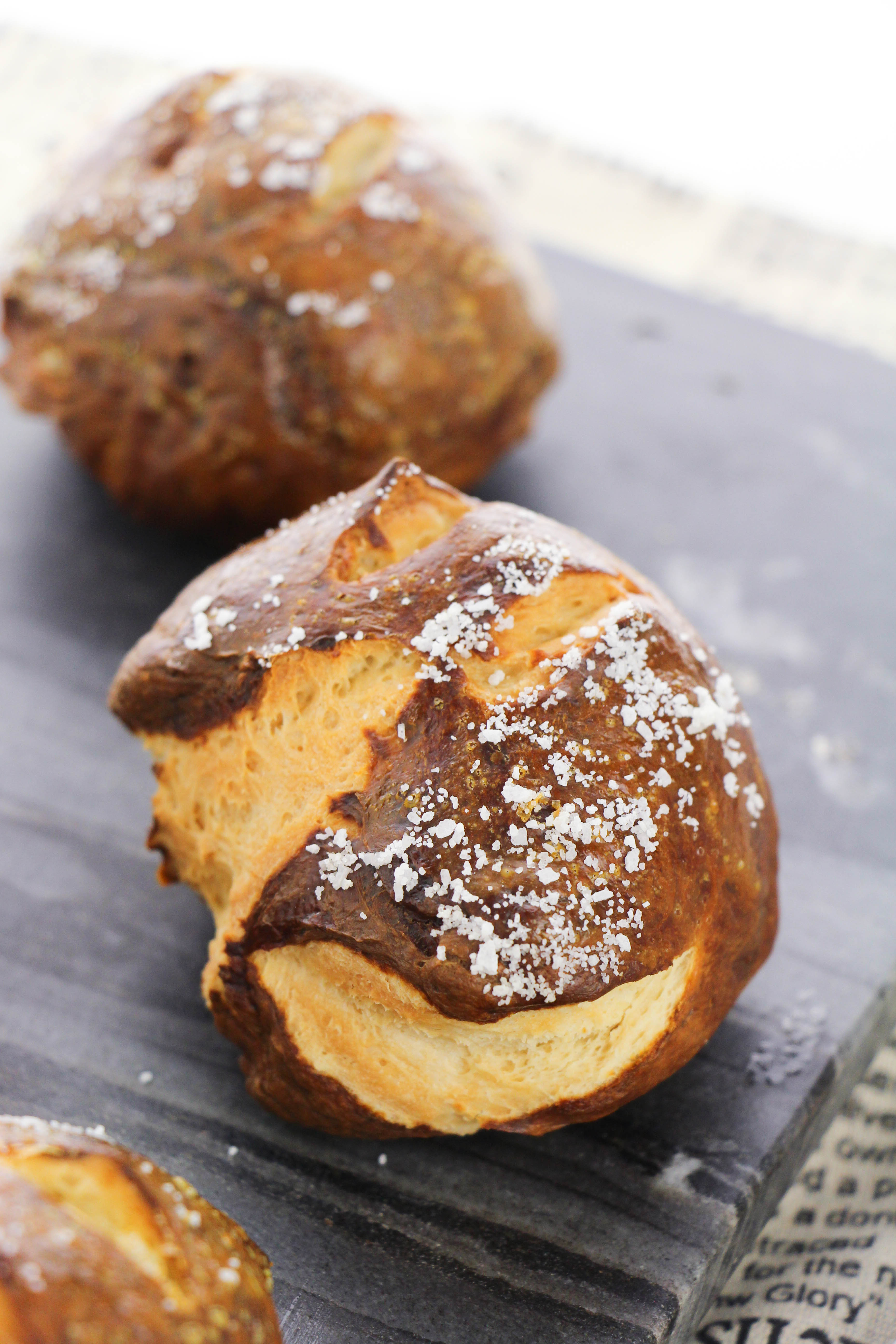 Homemade Pretzel Rolls - 4 Sons 'R' Us