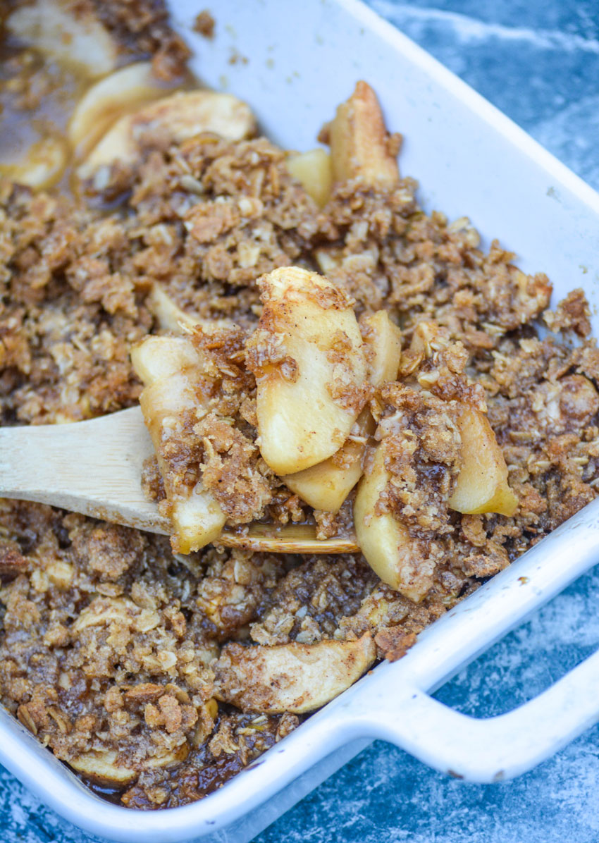 Homemade Apple Crisp Recipe - 4 Sons 'R' Us