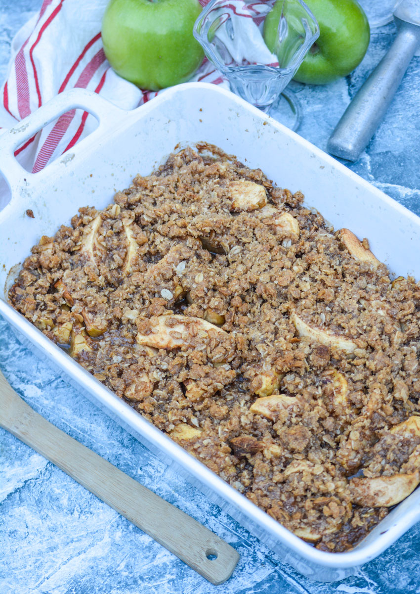 Homemade Apple Crisp Recipe - 4 Sons 'R' Us