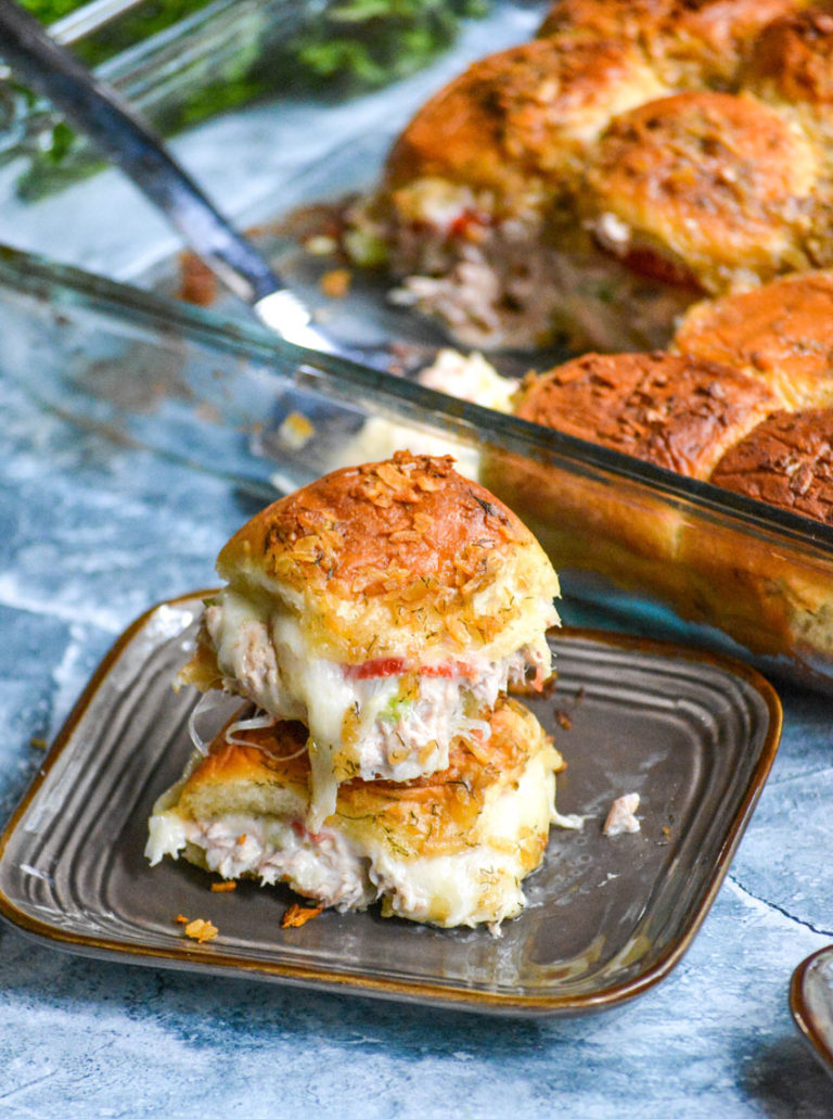 Tuna Melt Sliders - 4 Sons 'R' Us