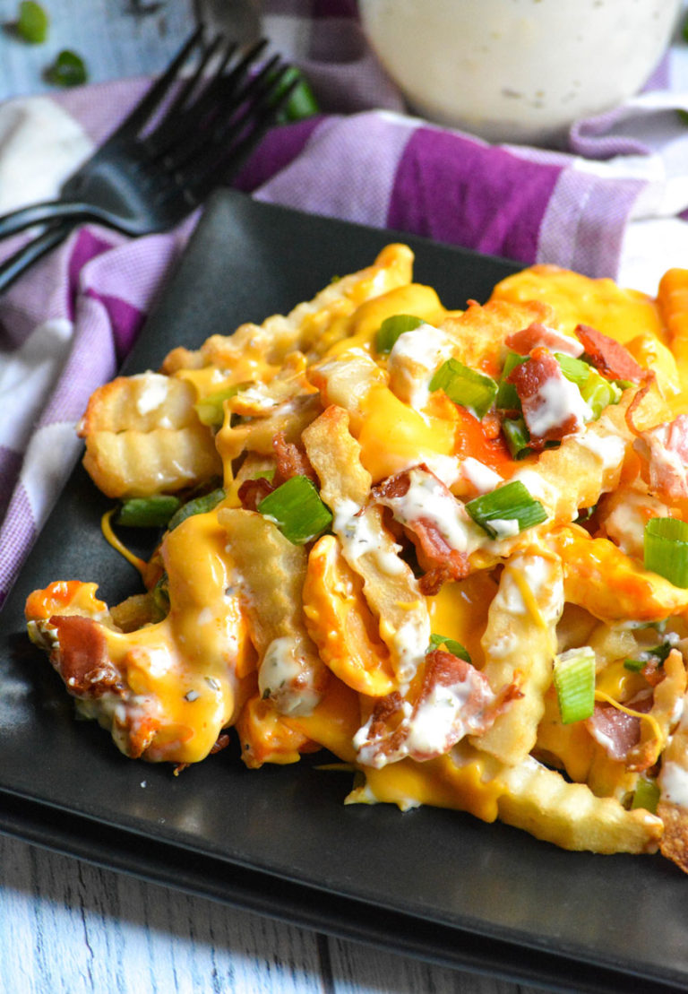 Loaded Buffalo Cheese Fries - 4 Sons 'R' Us