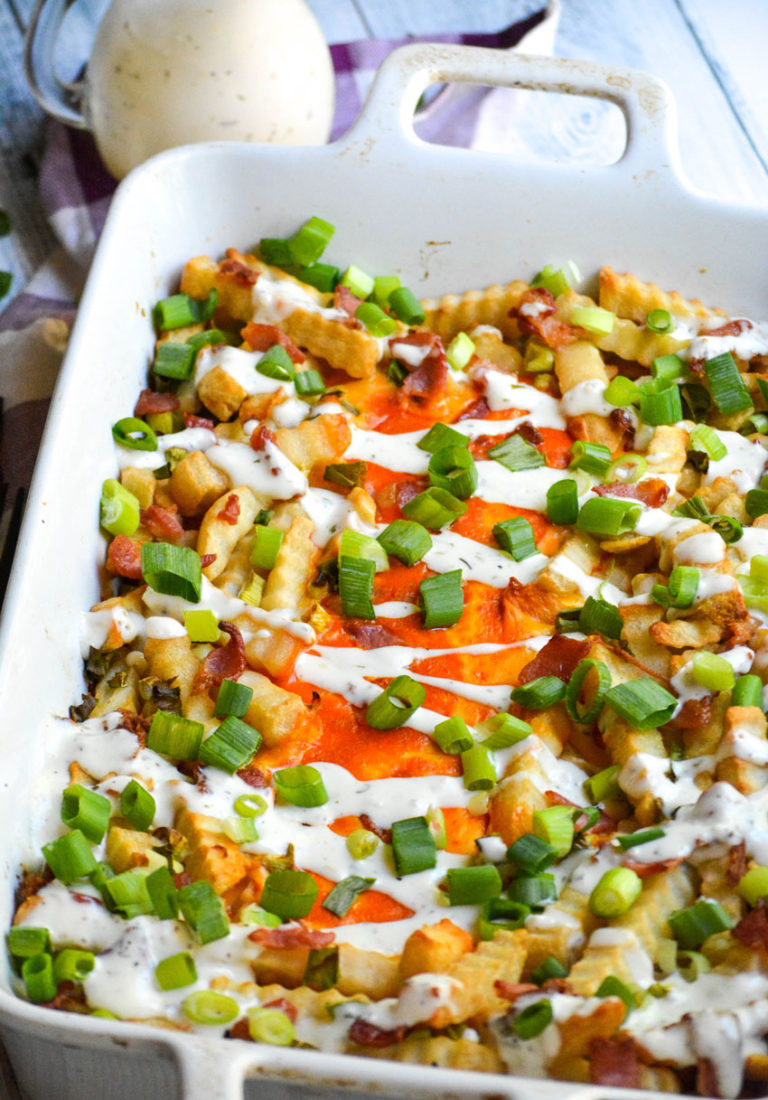 Loaded Buffalo Cheese Fries - 4 Sons 'R' Us