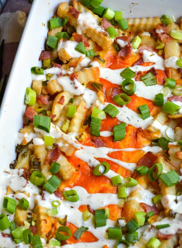 Loaded Buffalo Cheese Fries - 4 Sons 'R' Us