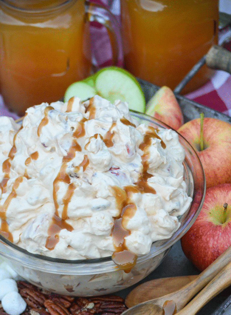 Caramel Apple Fluff Salad - 4 Sons 'R' Us
